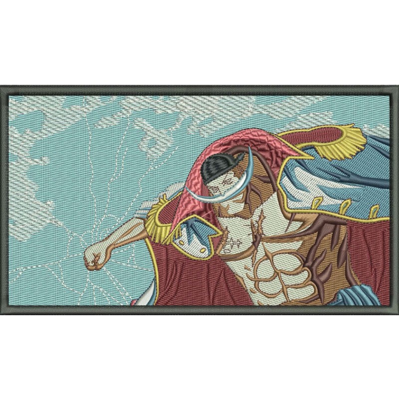 Strong Edward One Piece Embroidery Design 4 Sizes