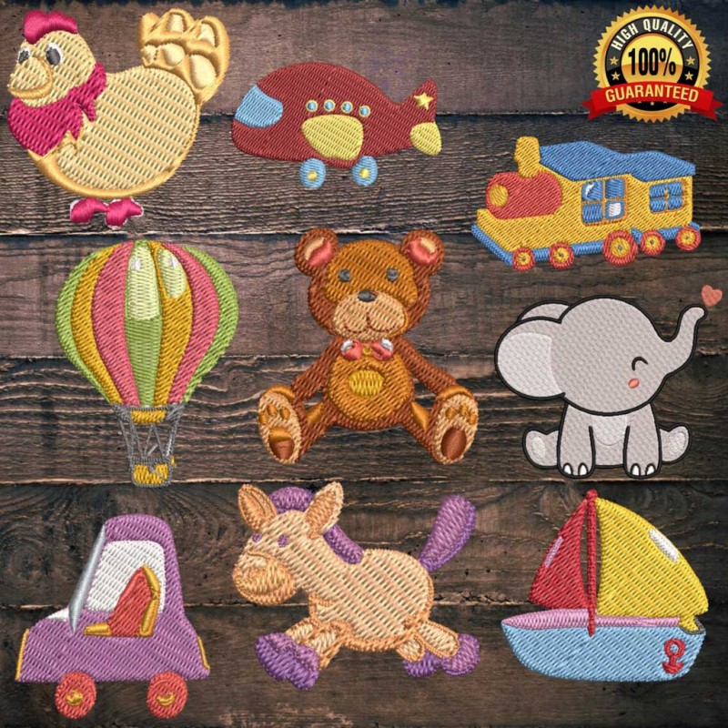 Baby Embroidery Designs Pack