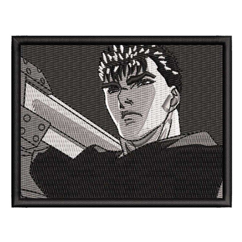 Berserk Anime Rectangle Embroidery Design 4 Sizes