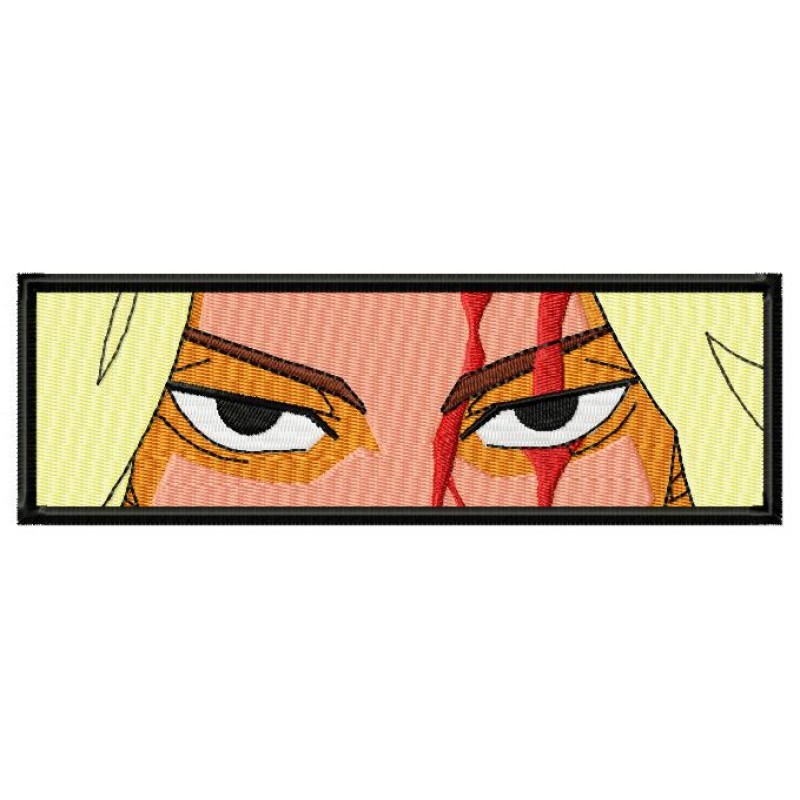 Box Mikey Eyes Embroidery Design 2 Sizes