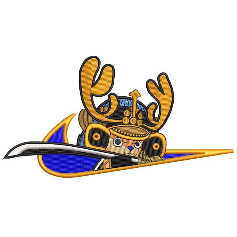 Swoosh x Chopper Sword Embroidery Design 5 Sizes