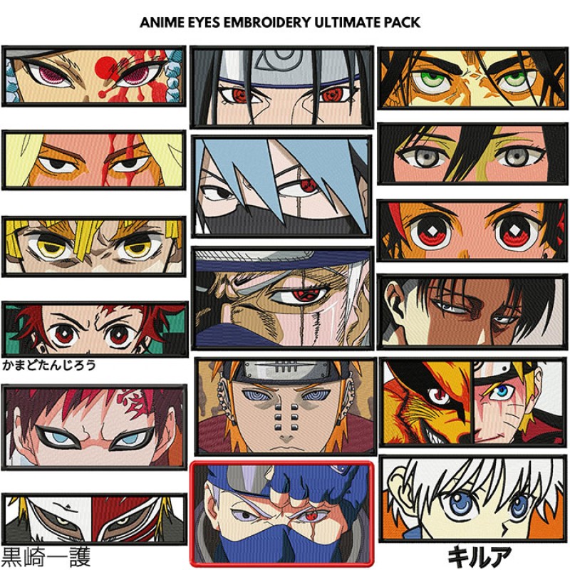 Anime Ultimate Pack Embroidery Designs Collection