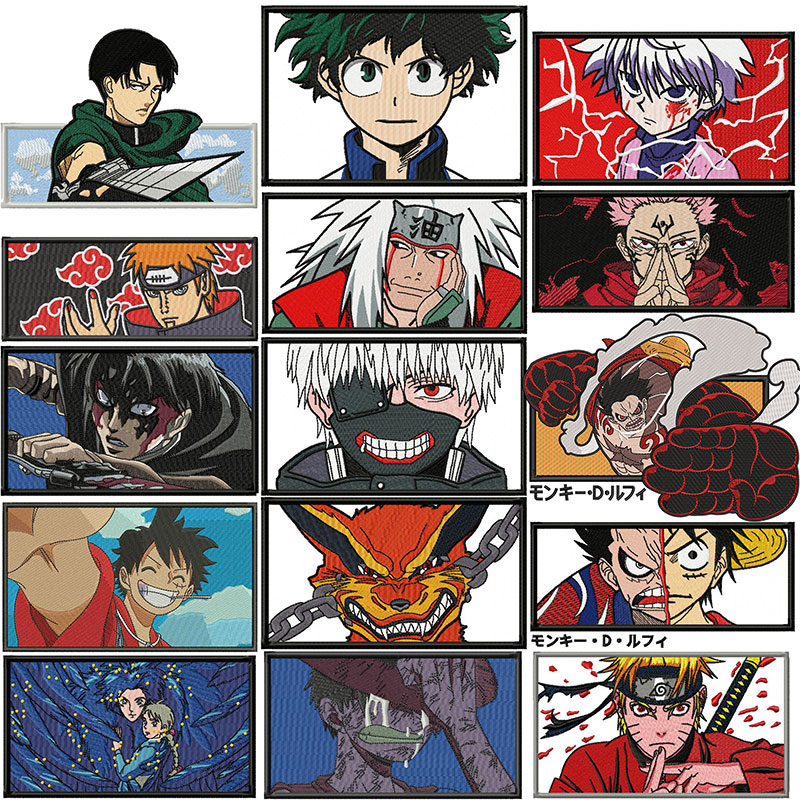 Anime Ultimate Pack Embroidery Designs Collection
