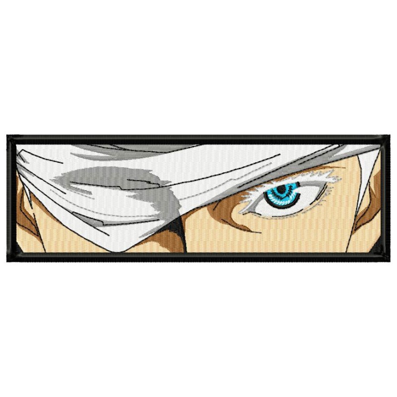 Gojo Eyes Embroidery Design 3 Sizes