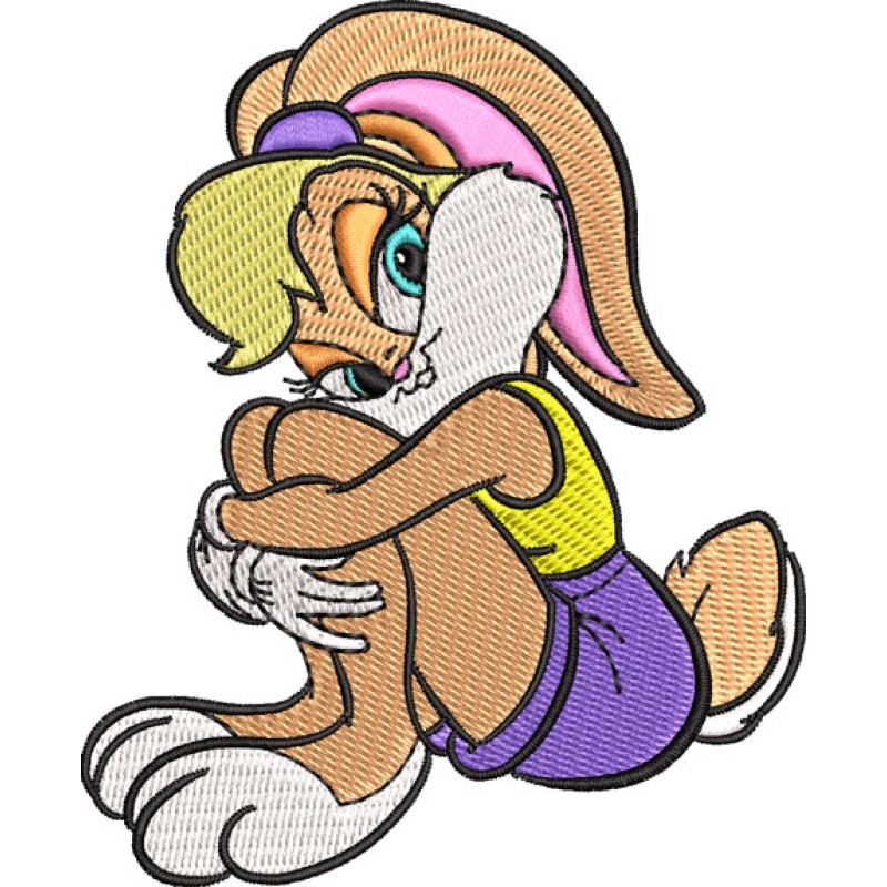 Lola Bunny Embroidery Design