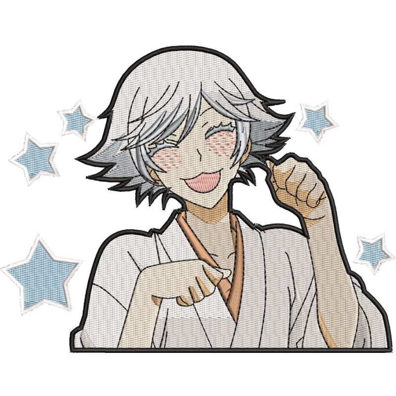 Mizuki Anime Boy Embroidery Design 4 Sizes