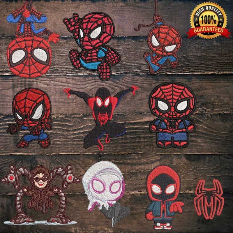 Comics Heroes Super Embroidery Designs Pack